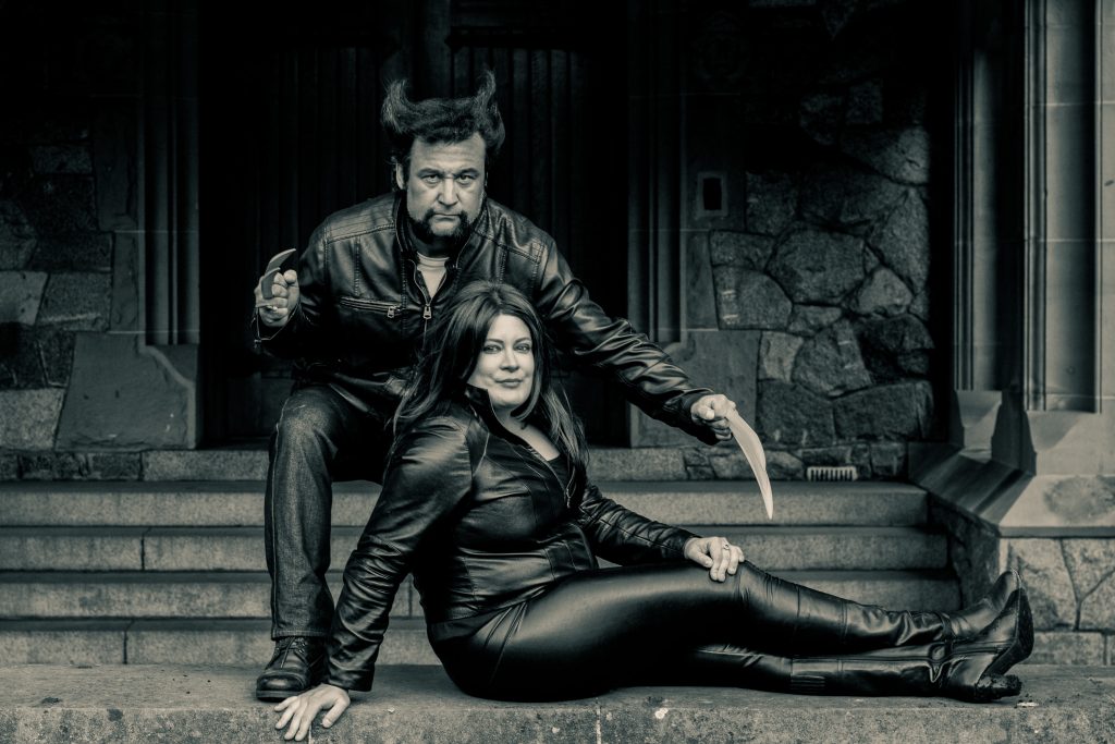 Jean Grey and Wolverine at the X-Mansion - MKM Photography